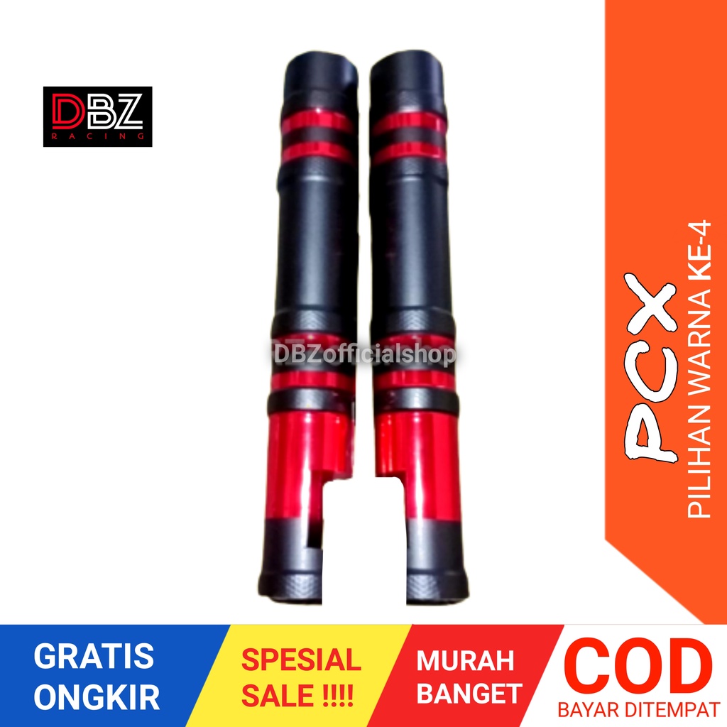 Jual Shopizen Cover Shock Breaker Suspensi Depan Motor Pcx Cover Sok ...