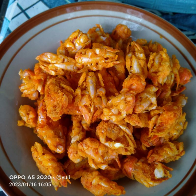 Jual yutuk undur undur laut enak gurih kriuk mantap sepiring mundung ...