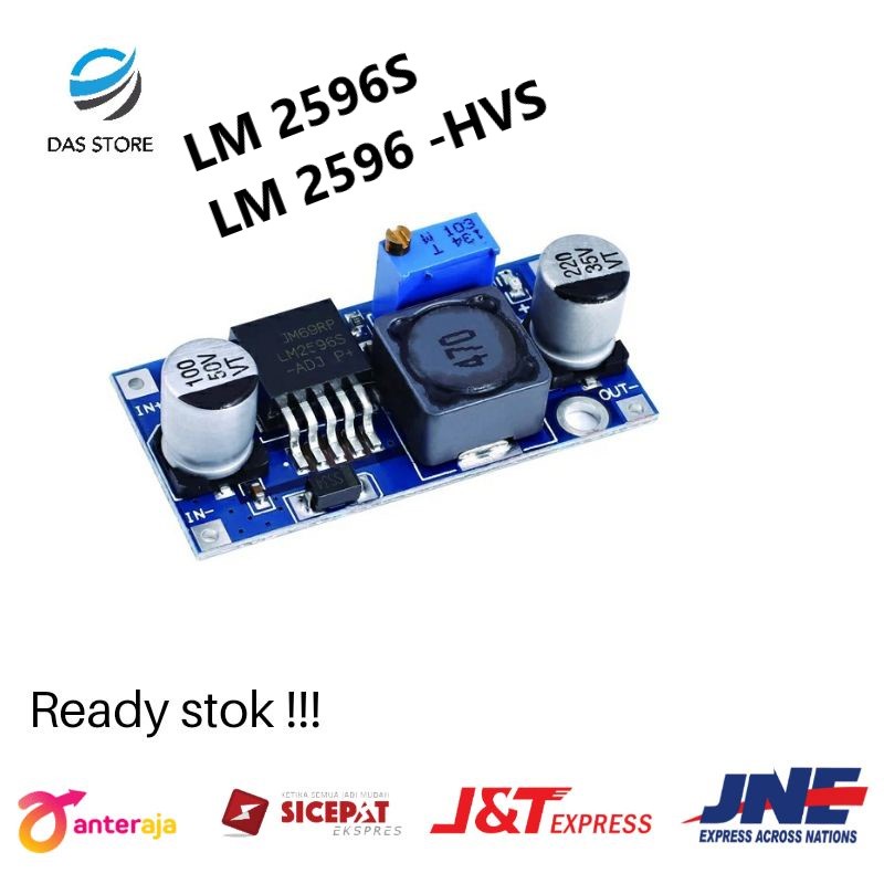Jual STEP DOWN LM2596 LM2596S DC TO DC BUCK CONVERTER PENURUN TEGANGAN ...