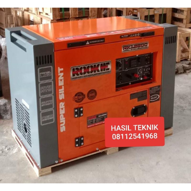 Jual Mesin Generator Listrik Genset 8000 Watt / 10 KVA Disel Solar ...