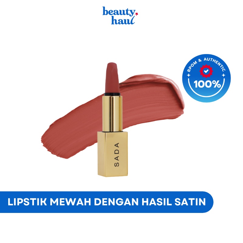 Jual SADA Hybrid Beauty Satin Seduction Lipstick | Shopee Indonesia