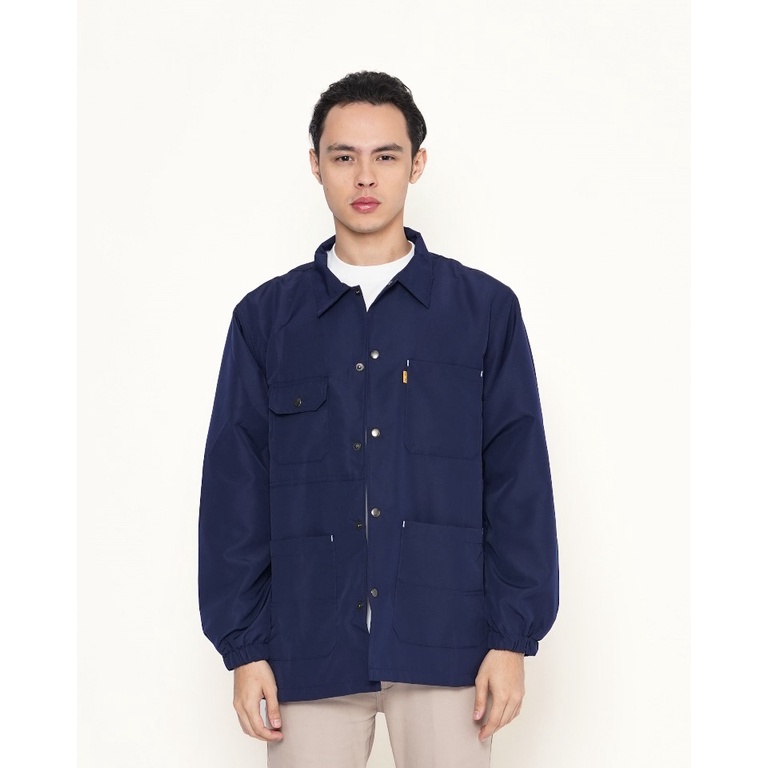 Jual Erigo Chore Jacket Vulka Navy | Shopee Indonesia