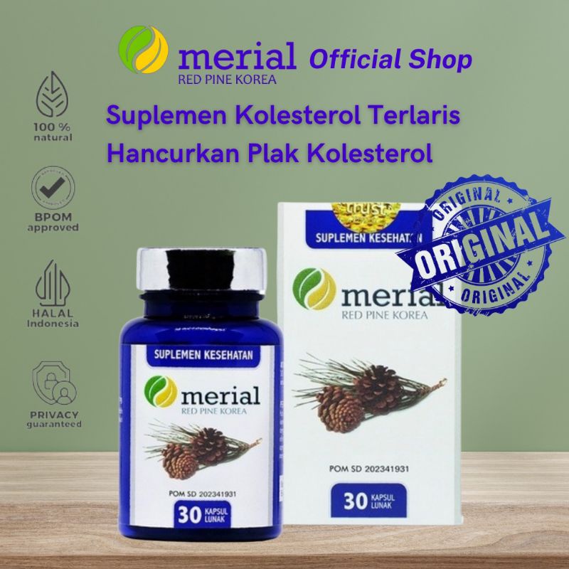 Jual Merial Red Pine Korea Asli Original MinyakIkan Dengan Exstrak ...