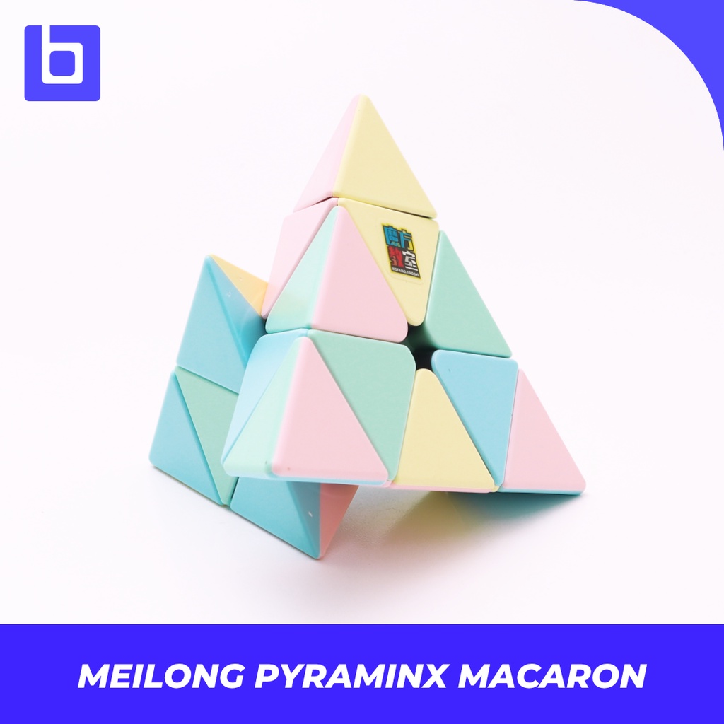 Jual Cube Pyraminx - Moyu Mofang jiaoshi Meilong Pyraminx Macaron ...