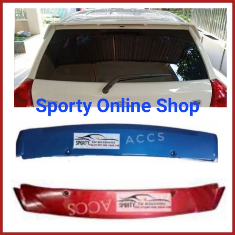 Jual Spoiler Sayap Mobil Etios Valco + Lampu Rem | Shopee Indonesia