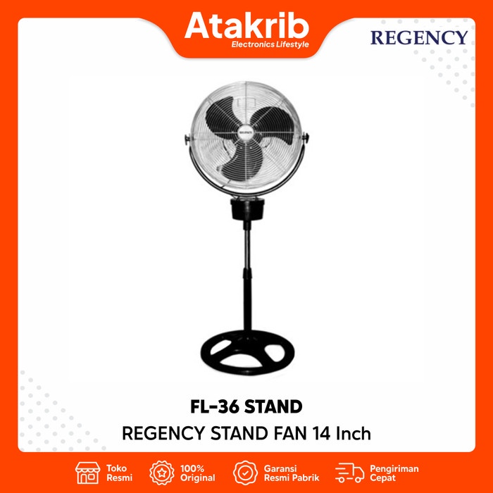 Jual REGENCY STAND FAN FL-36 STAND 14 Inch | Shopee Indonesia