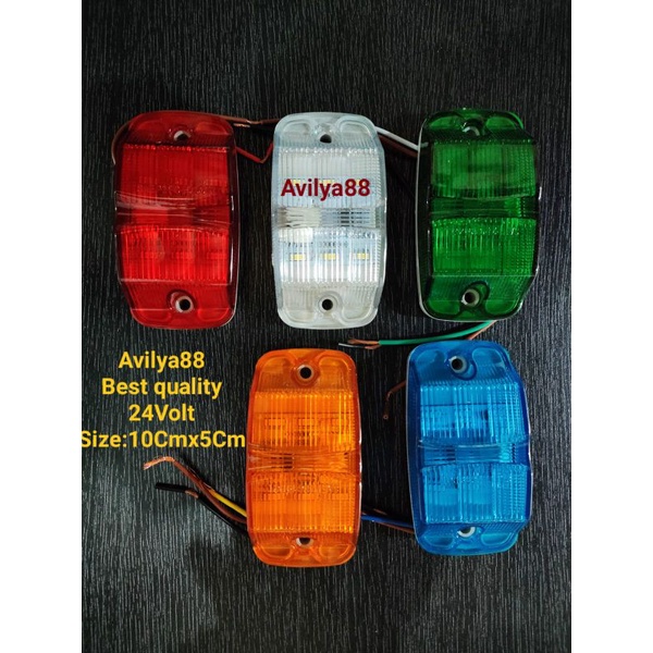 Jual Lampu samping truk LED/Lampu Box LED truk 24Volt Kualitas Bagus | Shopee Indonesia