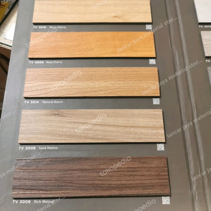 Jual Lantai Vinyl Flooring Vinil Taco 3Mm Lantai Karet Lantai Kayu ...