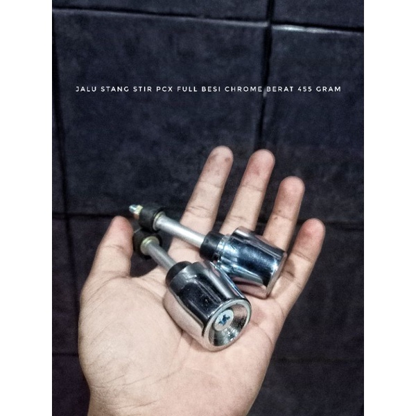 Jual jalu stang stir pcx custom besi berat 500 gram | Shopee Indonesia