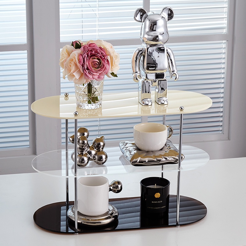 Jual Korean Style Acrylic Rack/Rak Akrilik Estetik/Aesthetic Rack ...