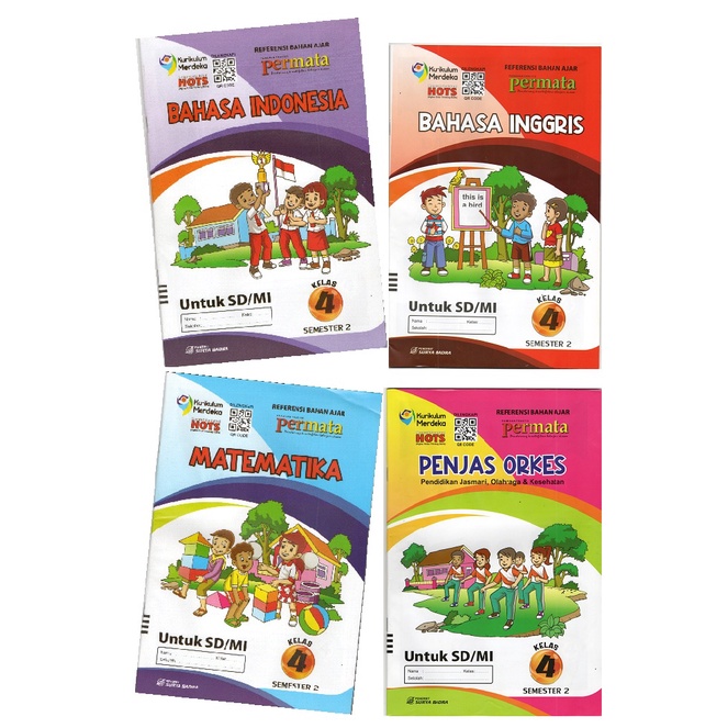 Jual Buku Original 100% - Lks PERMATA Untuk SD/MI Kelas 4 Semester 2 Kurikulum Merdeka | Shopee ...