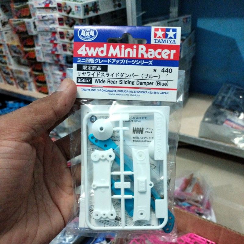 Jual Tamiya 95057 Wide Rear Sliding Damper ( Blue) | Shopee Indonesia
