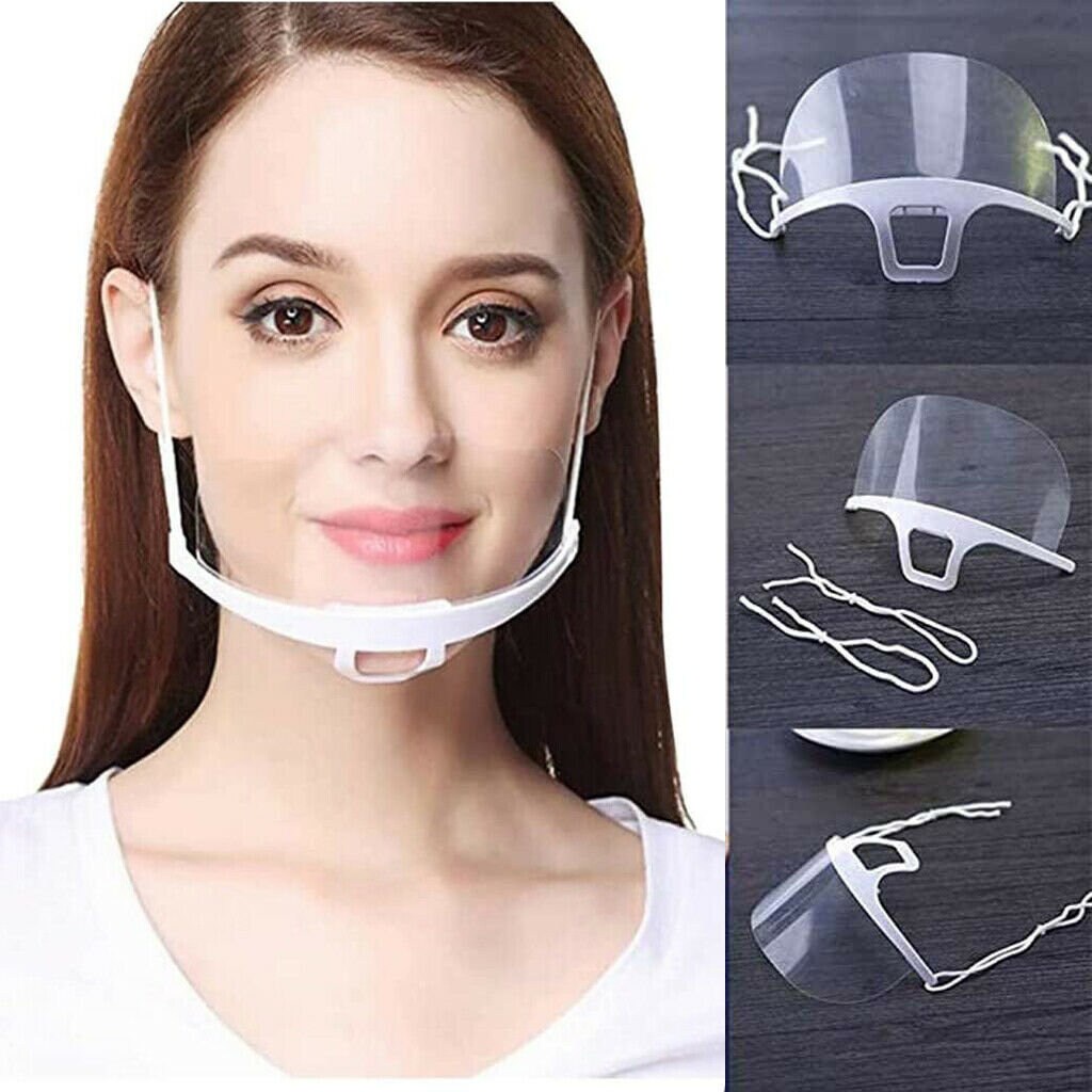 Jual Masker Penutup Mulut Transparan Chef Kantin Restoran / Masker ...