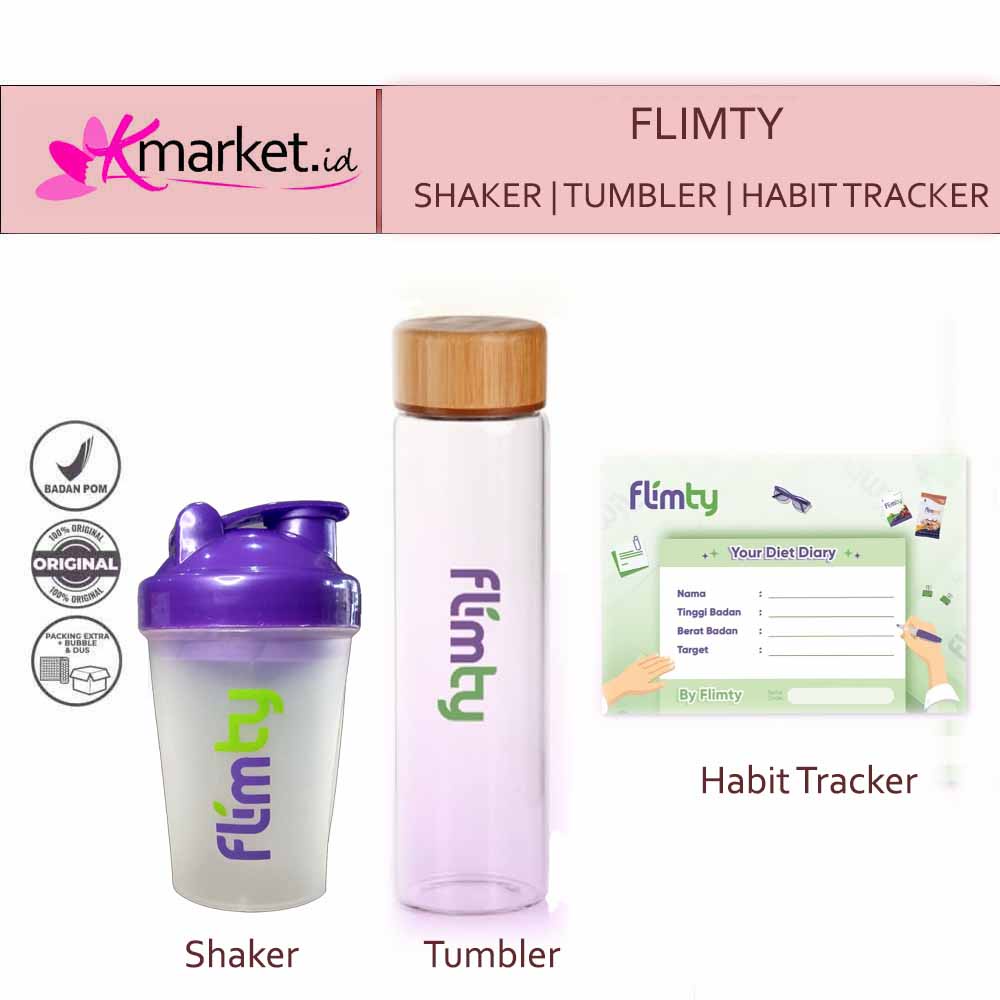 Jual FLIMTY SHAKER | TUMBLER | HABIT TRACKER | Shopee Indonesia