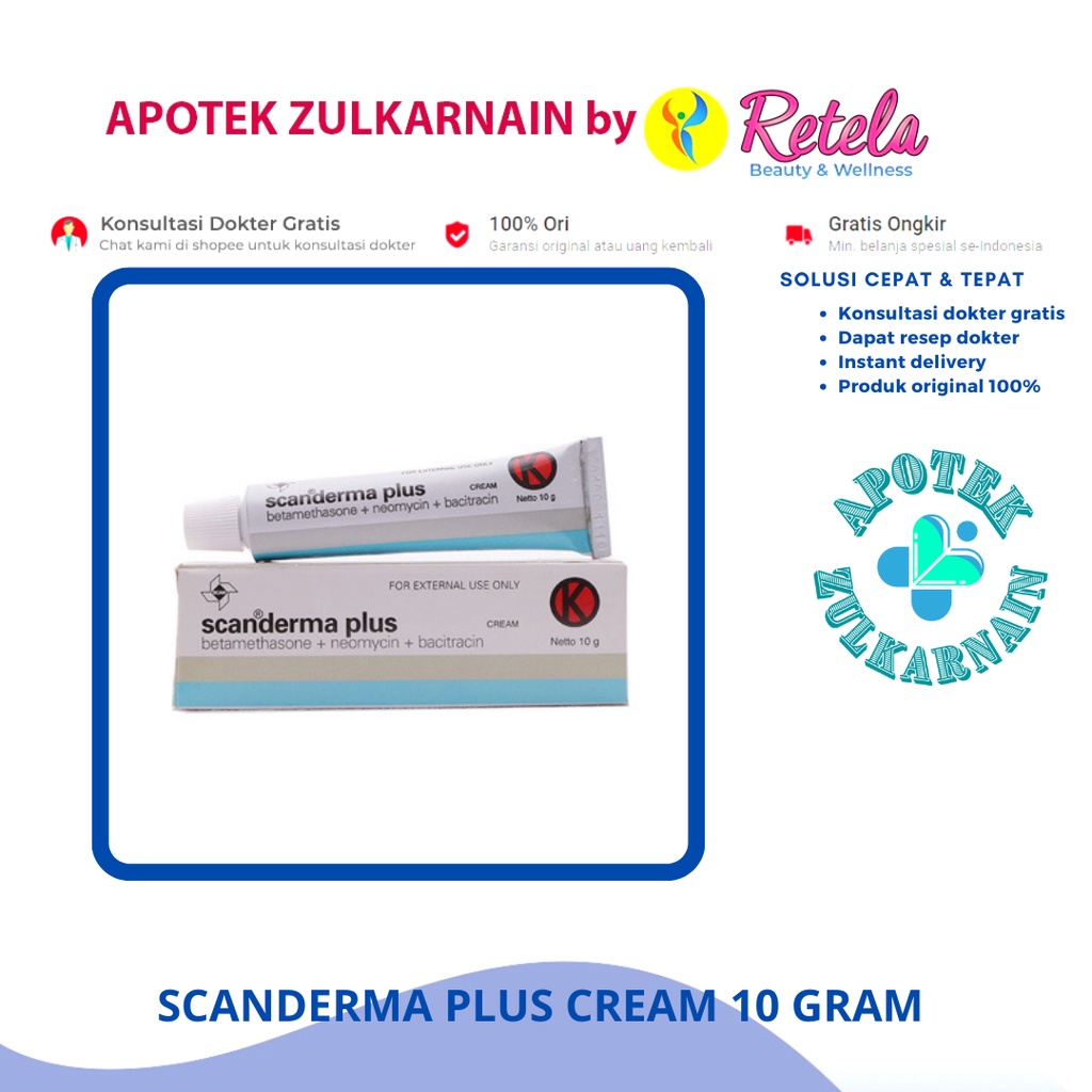 Jual Scanderma 0.05% Cream 10Gr | Shopee Indonesia