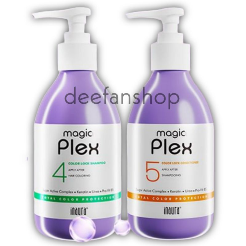 Jual INAURA MAGIA PLEX Color Series Shampoo / Conditioner 200ml ...