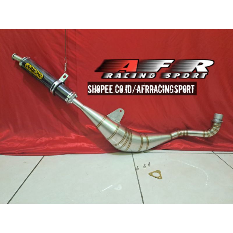 Jual Knalpot Fiz R FizR F1ZR ARROW Karbon BM Power Stainless Kolong ...