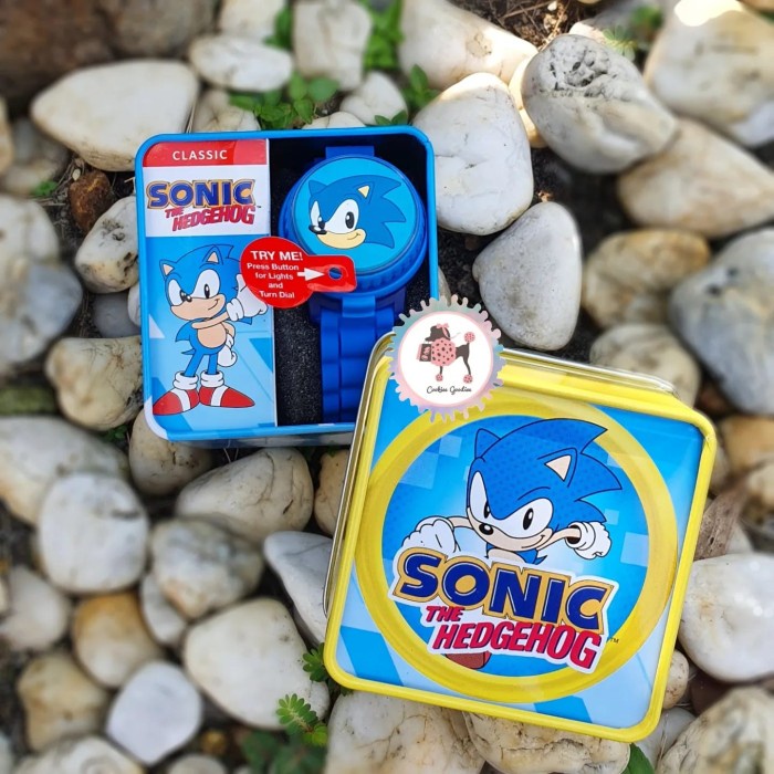 Jual Sonic the Hedgehog Character Watch with Lights | Shopee Indonesia