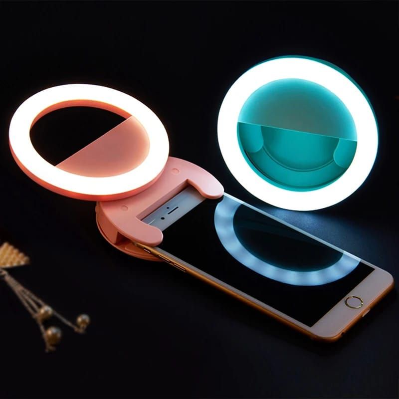 Jual Selfie Ring Light Cahaya Kamera Selfi Ring Mini Bulat | Shopee ...