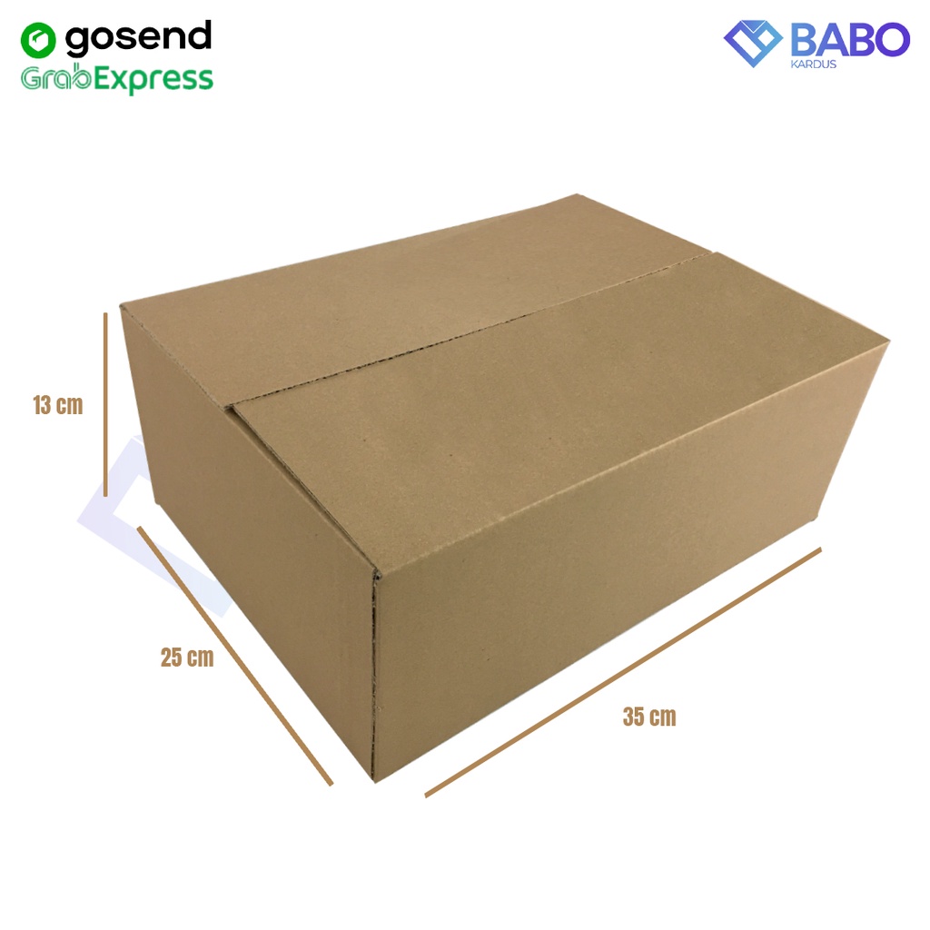 Jual Kardus Sepatu Box Sandal Murah Kotak Buket 35x25x13 cm / 35 x 25 x 13 cm (Kardus 35 x 25 x ...