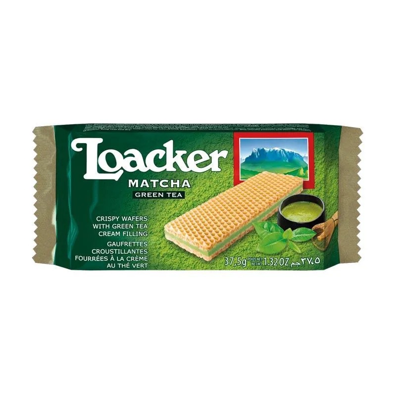 Jual Loacker Wafer Matcha 37.5Gr | Shopee Indonesia