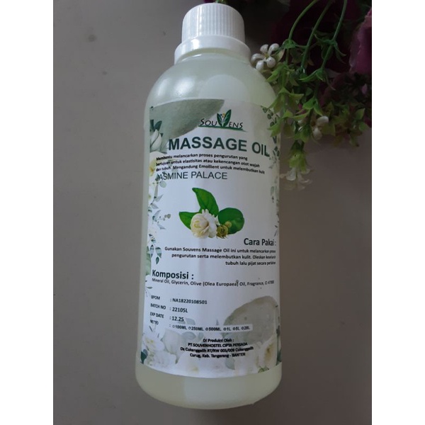 Jual Souvens Massage Oil Minyak Urut Pijat Aroma Jasmine 500 ml. | Shopee Indonesia