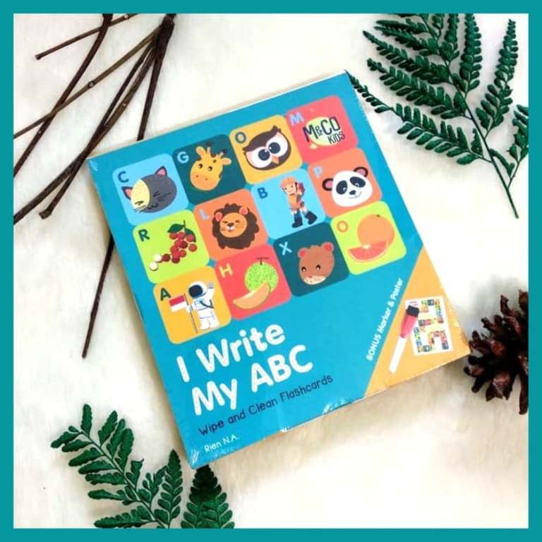 Jual I WRITE MY ABC (WIPE & CLEAN FLASHCARDS) | Shopee Indonesia