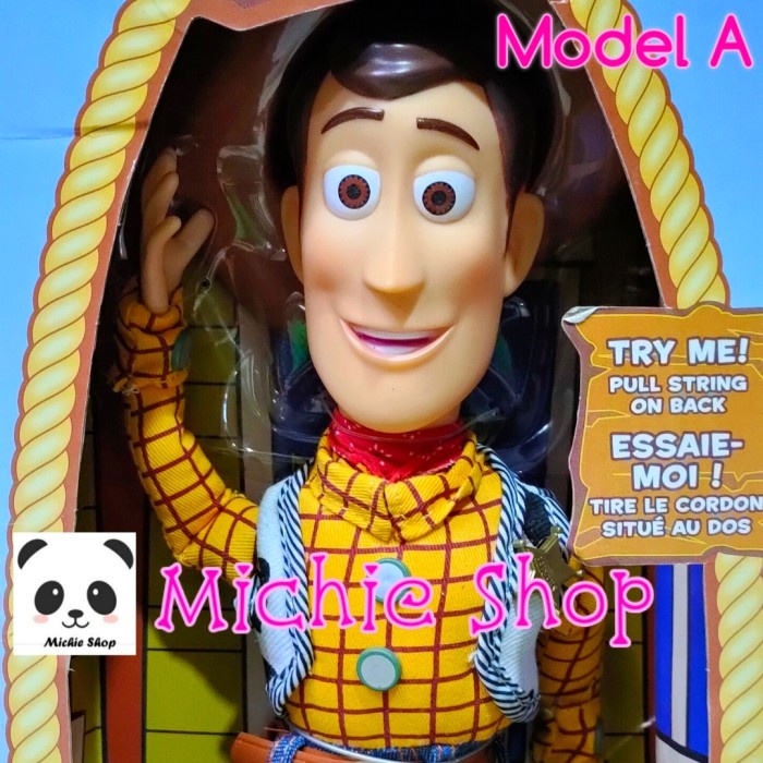 Jual BONEKA-KARAKTER- TOY STORY ORI / TALKING WOODY -KARAKTER-BONEKA ...