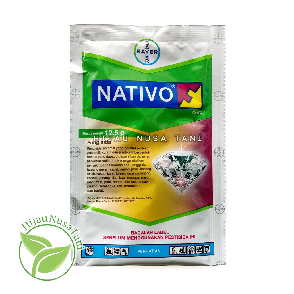 Jual Fungisida NATIVO 75WG 12,5 Gram Bayer - Pestisida Anti Jamur ...
