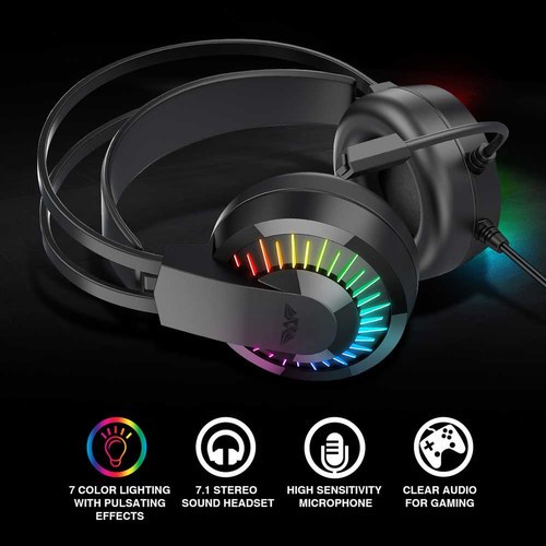 Jual ARMAGGEDDON Headset Gaming NUKE 5 7.1 Surrond Sound 7.1 Headphone ...
