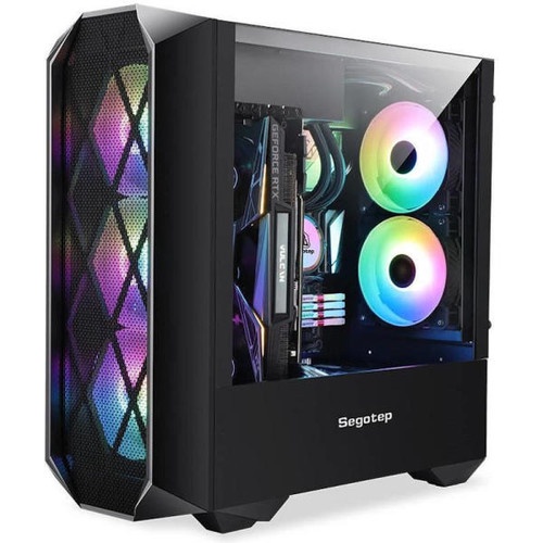 Jual Casing Tempered Glass Gaming Case SEGOTEP PHOENIX G5 BLACK (PSU ...