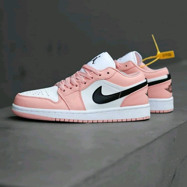 Jual NIKE AIR JORDAN 1 LOW SALMON/LIGHT ARTIC PINK | Shopee Indonesia