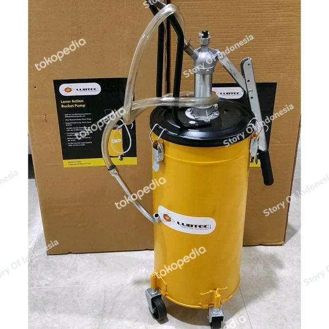 Jual Lever Action Bucket Pump Tabung Pompa Oli Oil 16 Liter | Shopee ...
