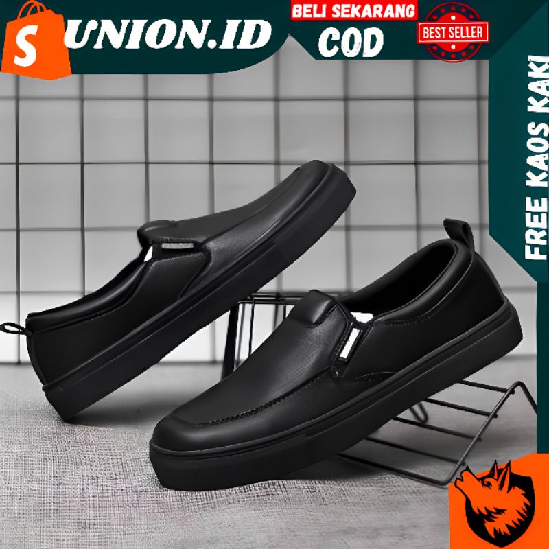 Jual UNION | KEAN SepatuFormal Pria Pantofel Oxford Black Brown Resmi Formal Hitam | Sepatu ...