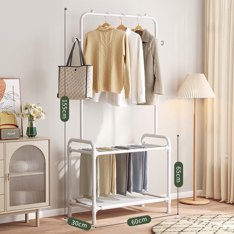 Jual Muzy Tempat Penyimpanan Pakaian Stand Hanger Display Rak Gantungan ...