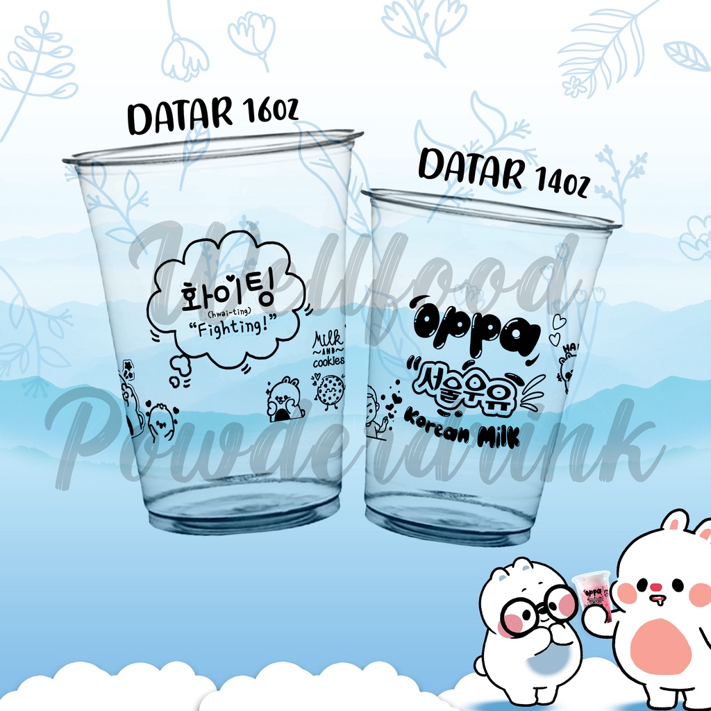 Jual 2 SLOP / 100pcs Cup OPPA KOREAN MILK | Shopee Indonesia