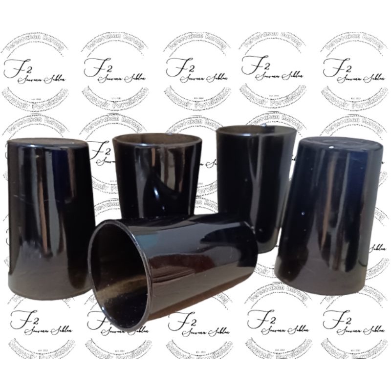 Jual Souvenir Gelas h10 v hitam glosy polos tanpa sablon | Shopee Indonesia