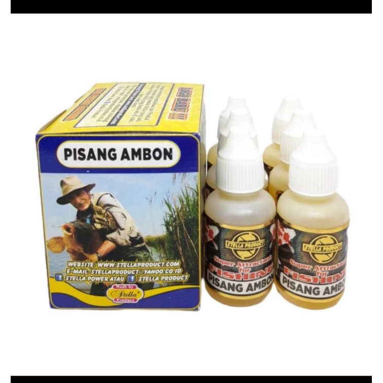 Jual essen josss/boom ikan_biang pengumpul ikan_Aroma Pisang Ambon isi ...