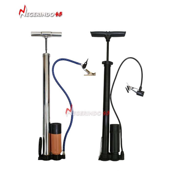 Jual Pompa Pompa Angin Ban Sepeda Motor Pompa Tabung Meter Multifungsi ...