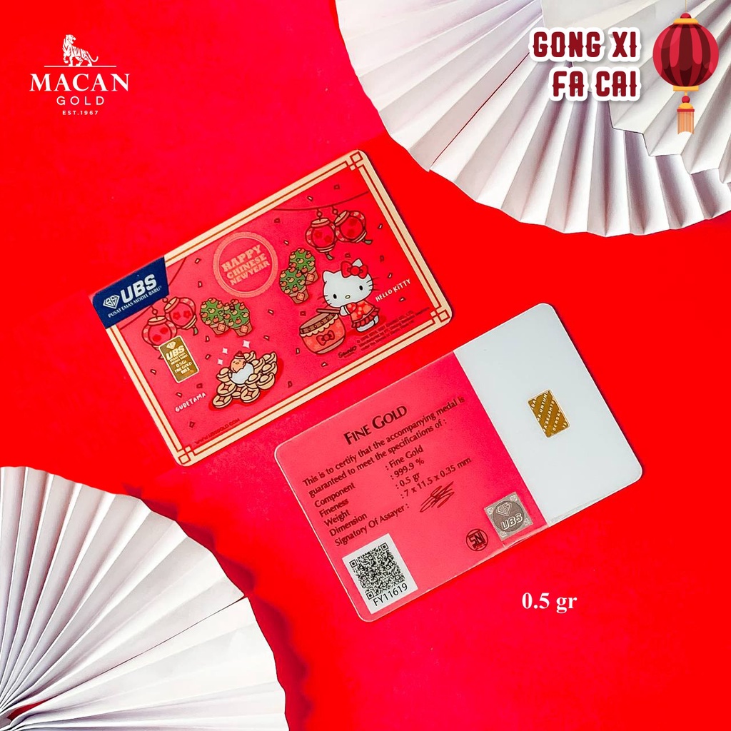 Jual E24K Give Card Imlek Ubs - Give Card Model Kartu | Shopee Indonesia