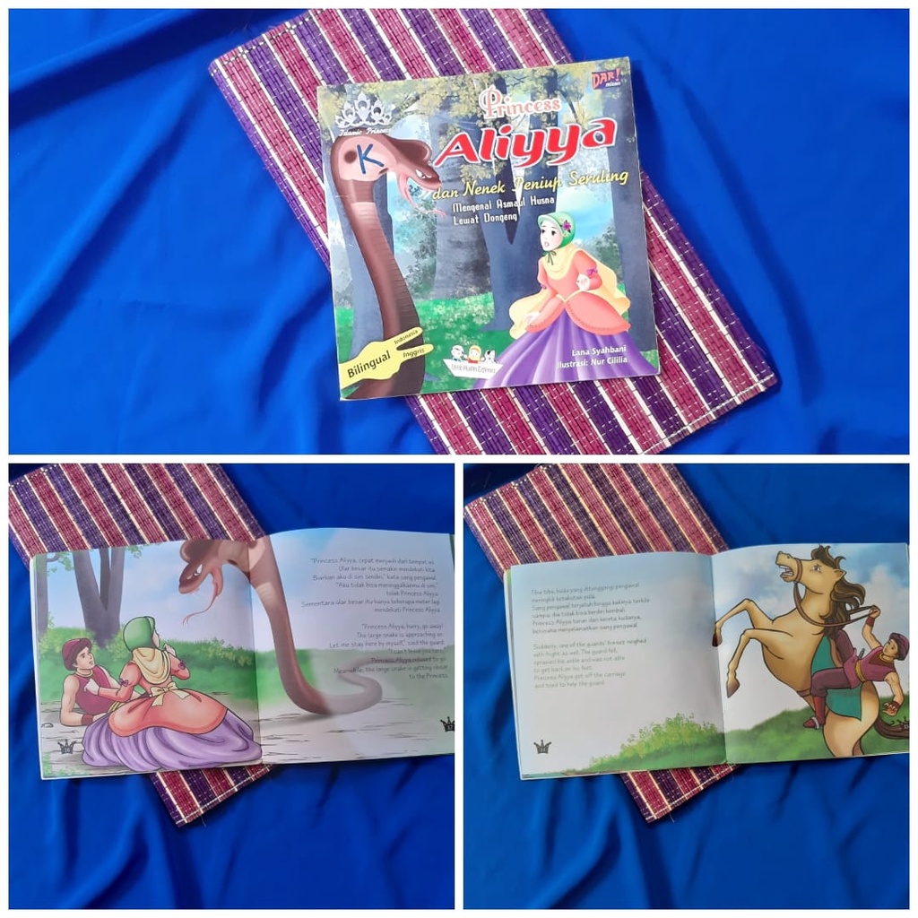 Jual Princess Aliyya dan Nenek Peniup Seruling Mengenal Asmaul Husna ...