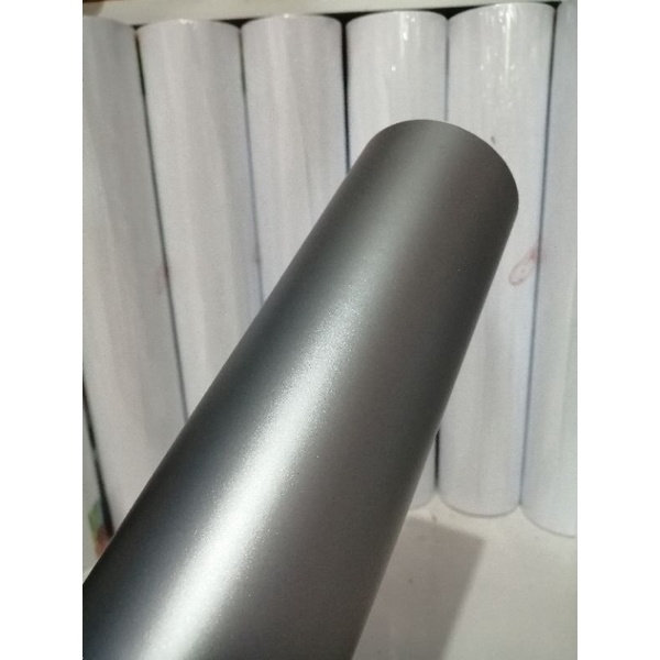 Jual Stiker Scotlet Silver Doff Lebar 45cm | Shopee Indonesia