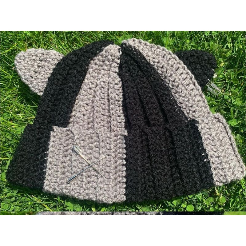 Jual HANDMADE NEW JEANS KITTY BEANIE CAT EAR BUCKET HAT/TOPI KELINCI ...