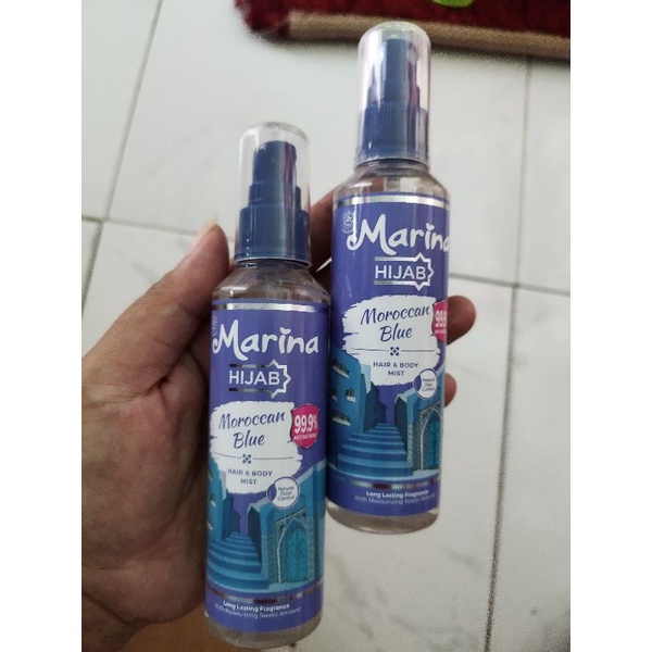 Jual marina hijab hair & body mist 100ml | Shopee Indonesia