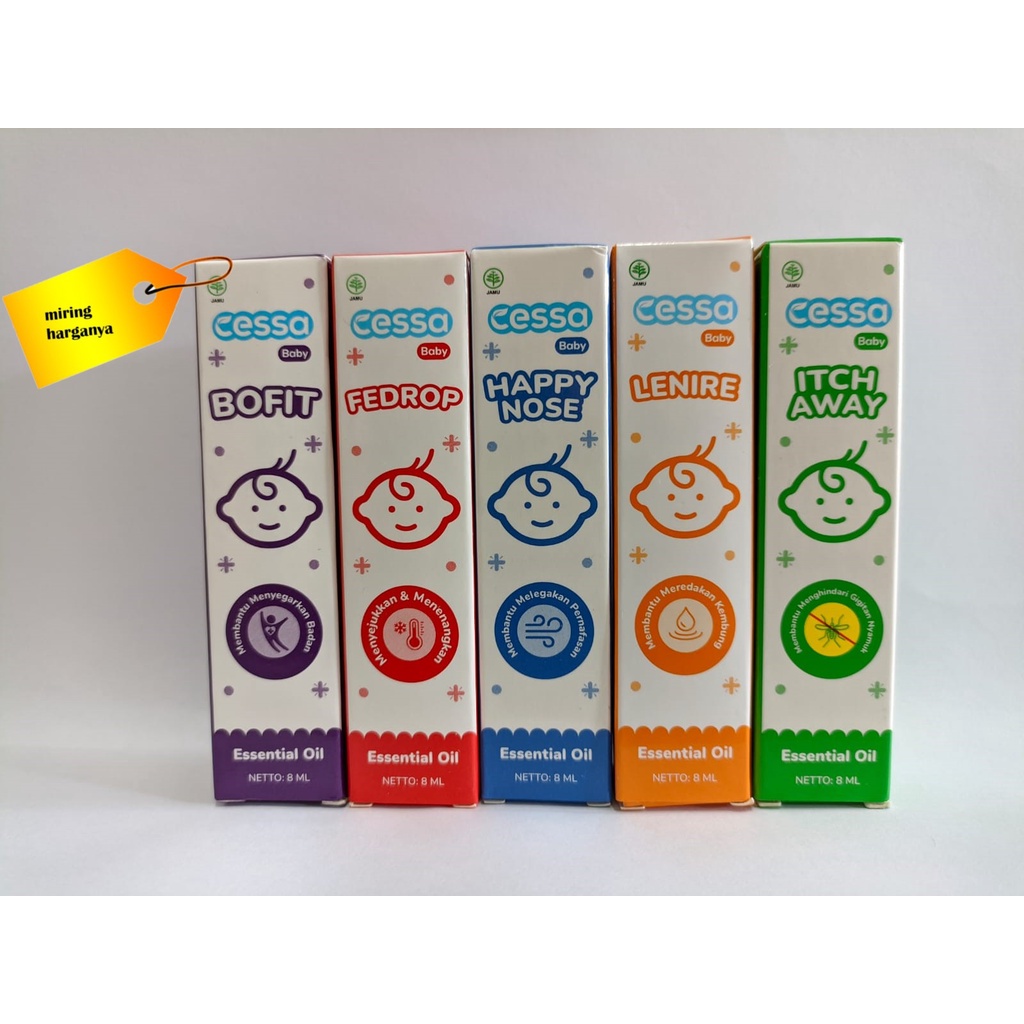 Jual CESSA Baby Essential Oil 8ml Baby 0 - 3th Grosir KIDS MOM MOMS ...