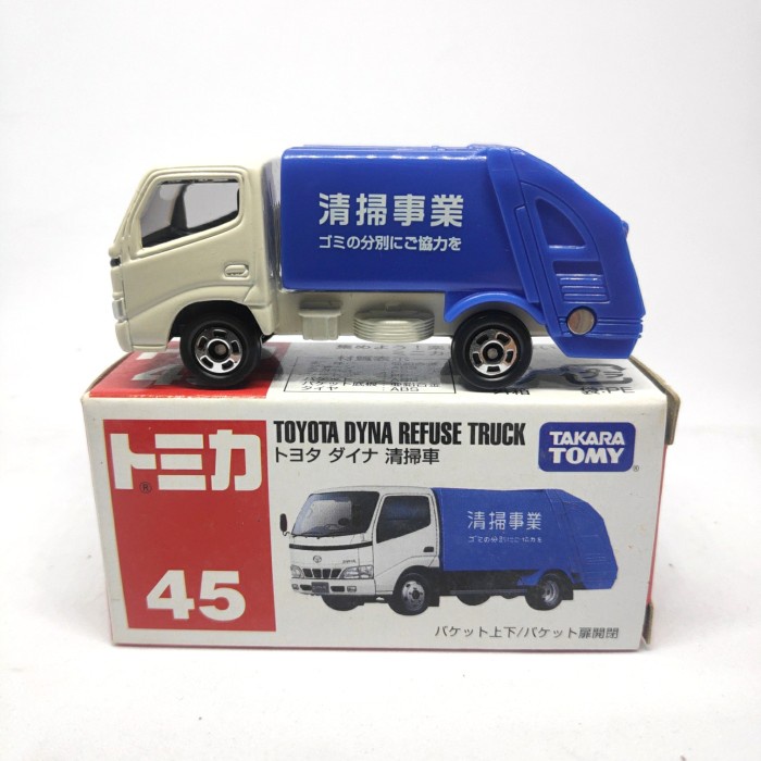 Jual Tomica Toyota Dyna Refuse Truck No 45 Original Takara Tomy ...