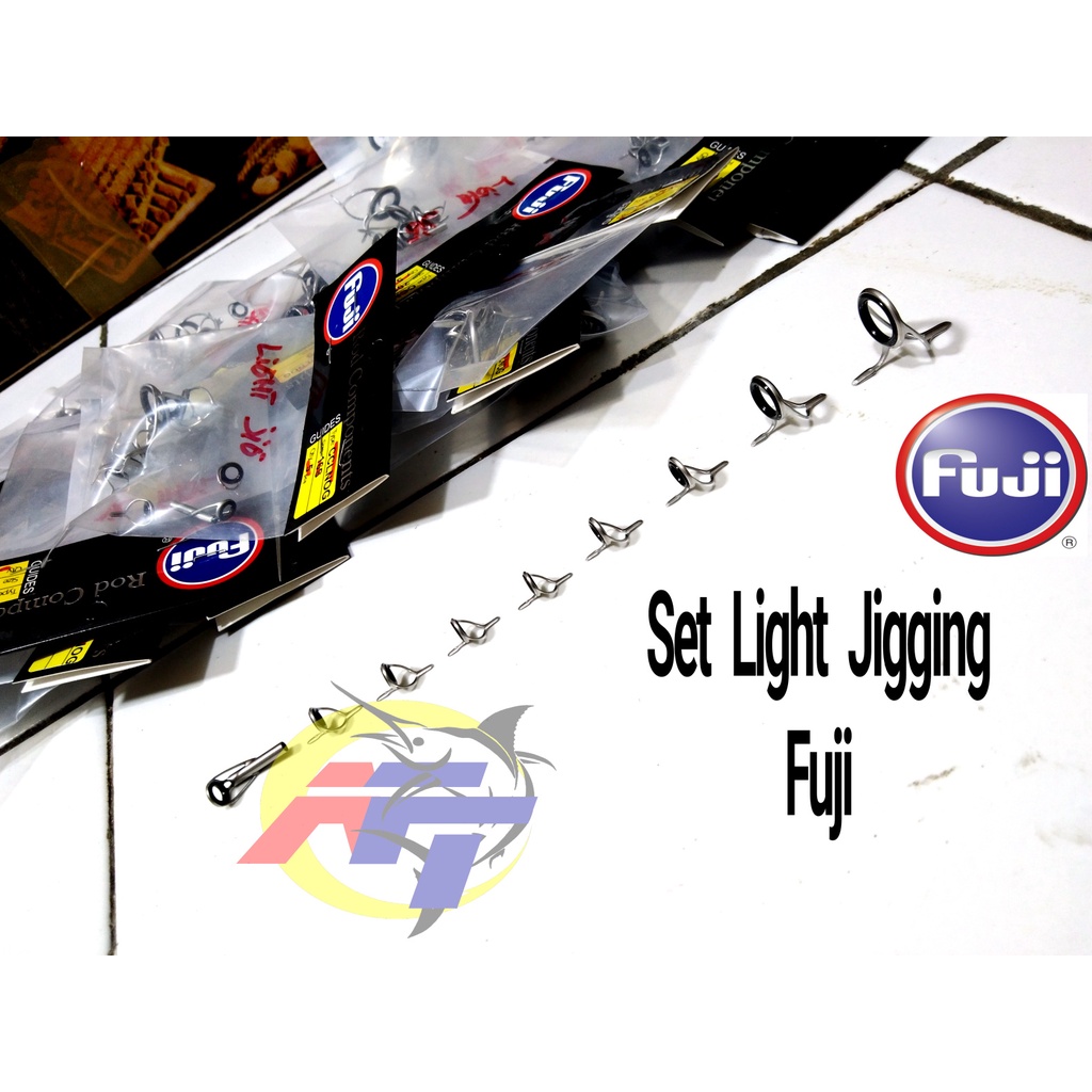 Jual RING GUIDE FUJI 1 SET FOR LIGHT JIGGING LIGHT JIG OH japan ...