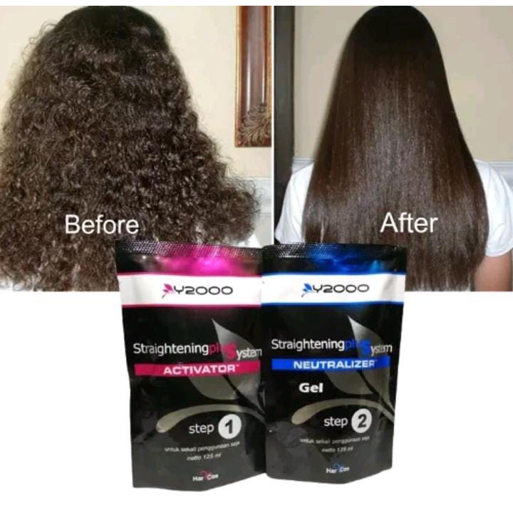 Jual OBAT PELURUS RAMBUT / SMOOTHING | REBONDING / Y2000 125ml / Step ...