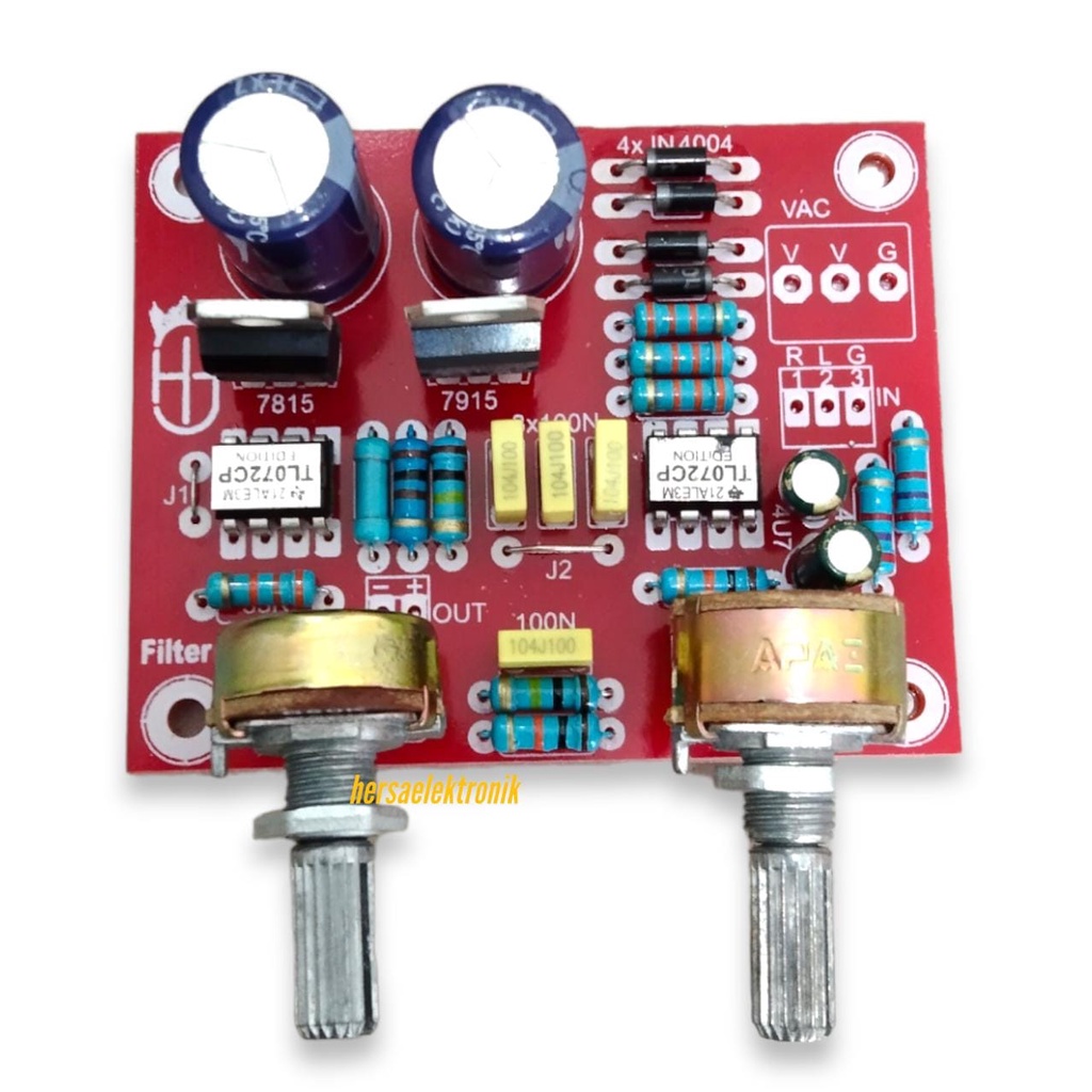 Jual filter subwoofer 2 potensio | Shopee Indonesia