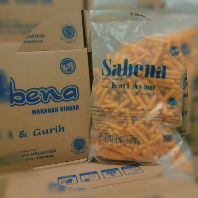 Jual Sabena / snack / makanan / makanan ringan / 360 gr rasa kari ayam ...